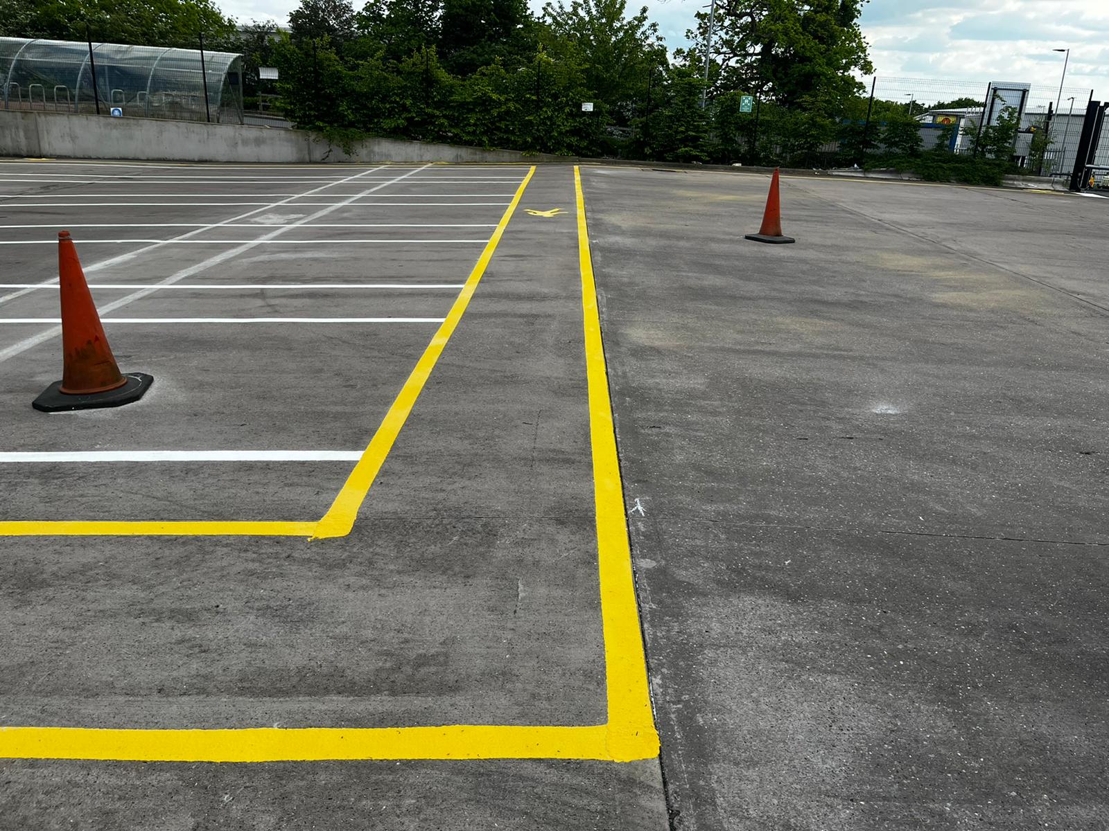 Outdoor Walkway | Nationwide Line Marking Services