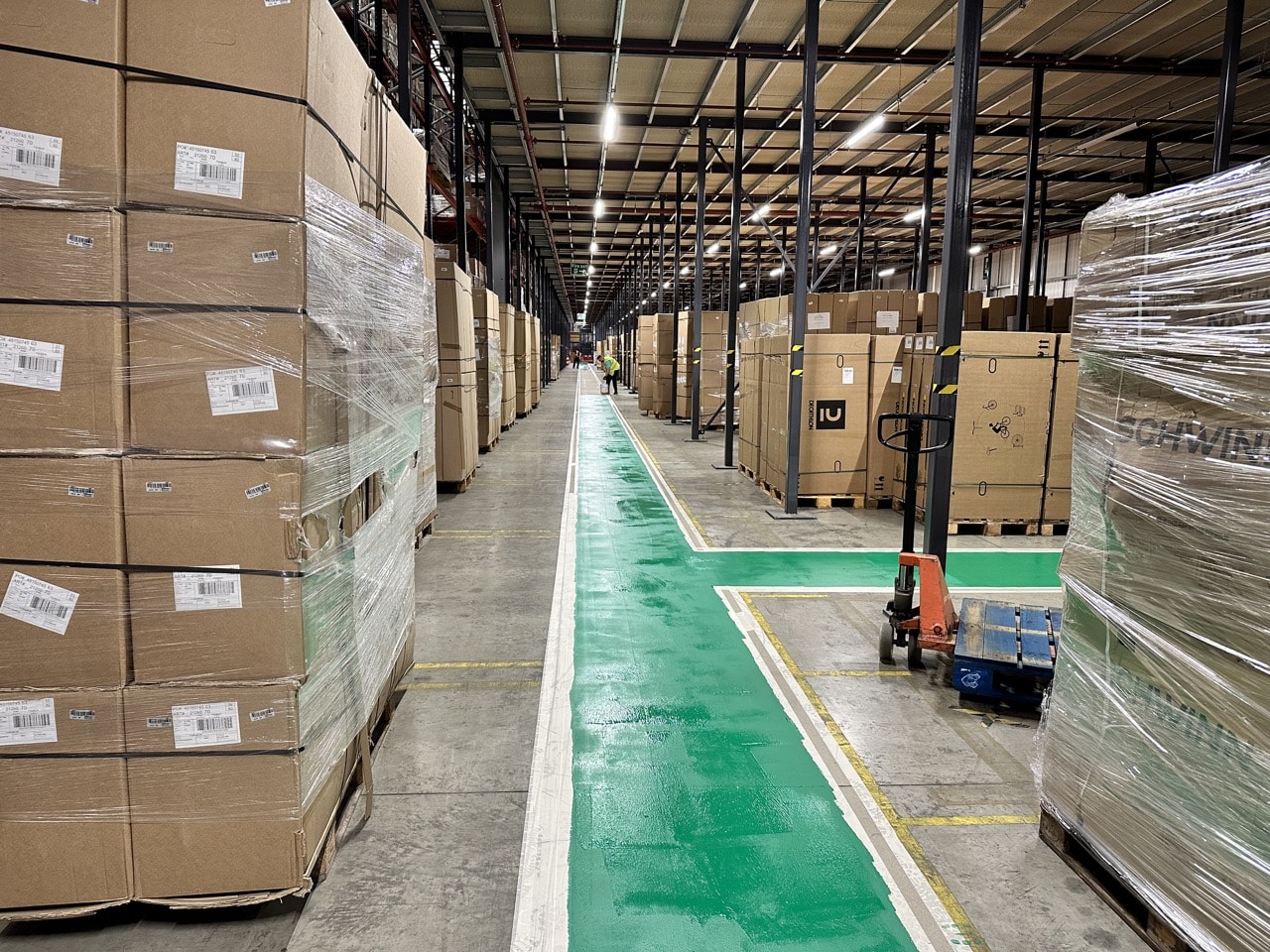 Indoor Walkway | Line Mark | Nationwide Line Marking Services